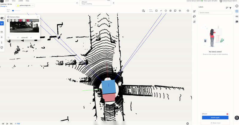3D Sensor Fusion Lidar Annotation | Deepen AI